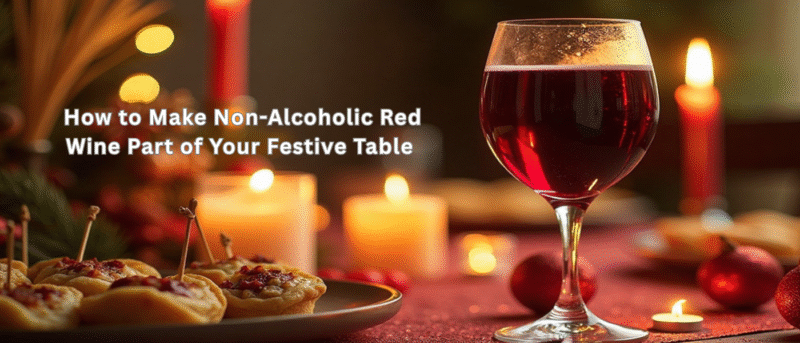 How to Make Non-Alcoholic Red Wine a Star of Your Festive Table